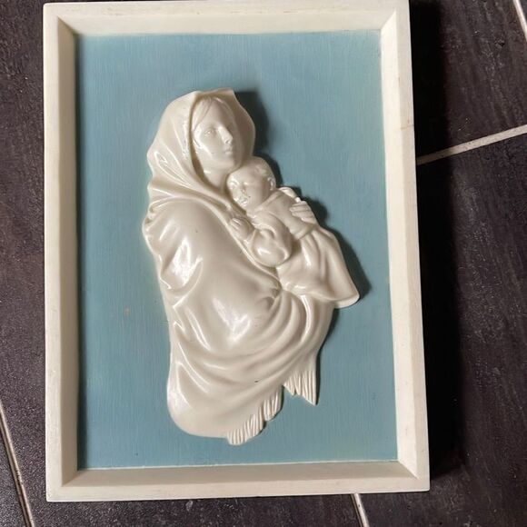 Art | Vintagemotherandchildplaque | Poshmark